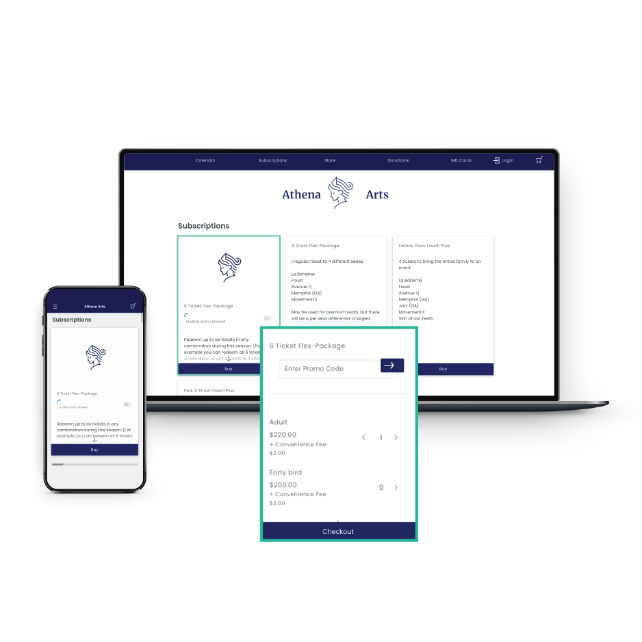 Tickets, Packages, Products | AudienceView Professional | AudienceView