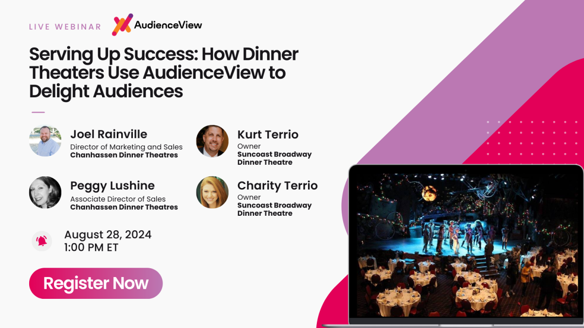 Serving Up Success: How Dinner Theaters Use AudienceView to Delight Audiences