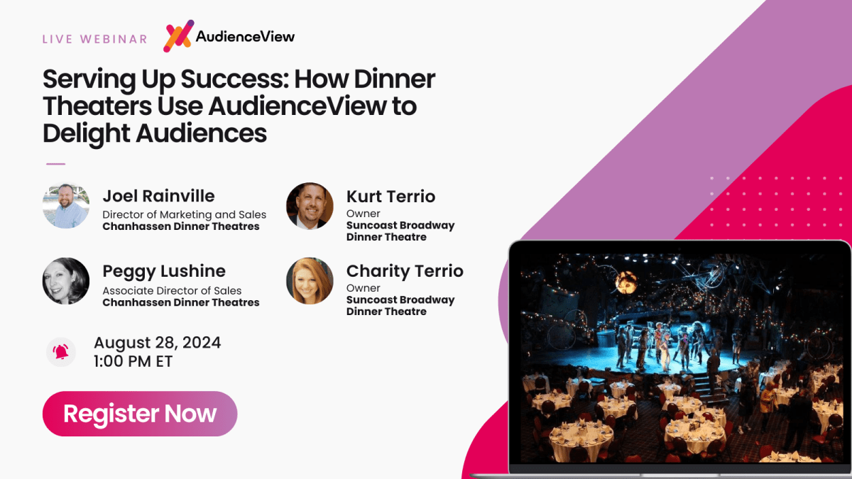 Dinner Theaters Win with AudienceView